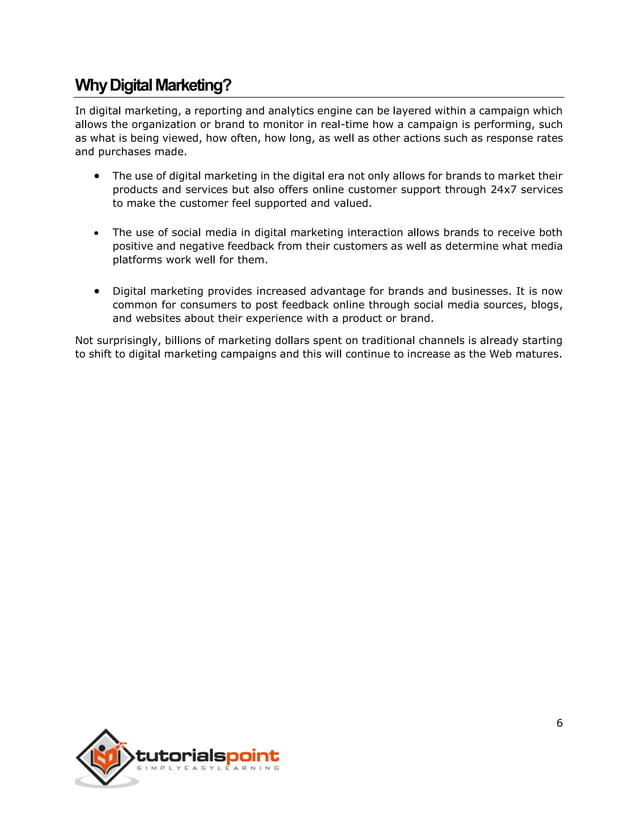Digital marketing tutorial | PDF
