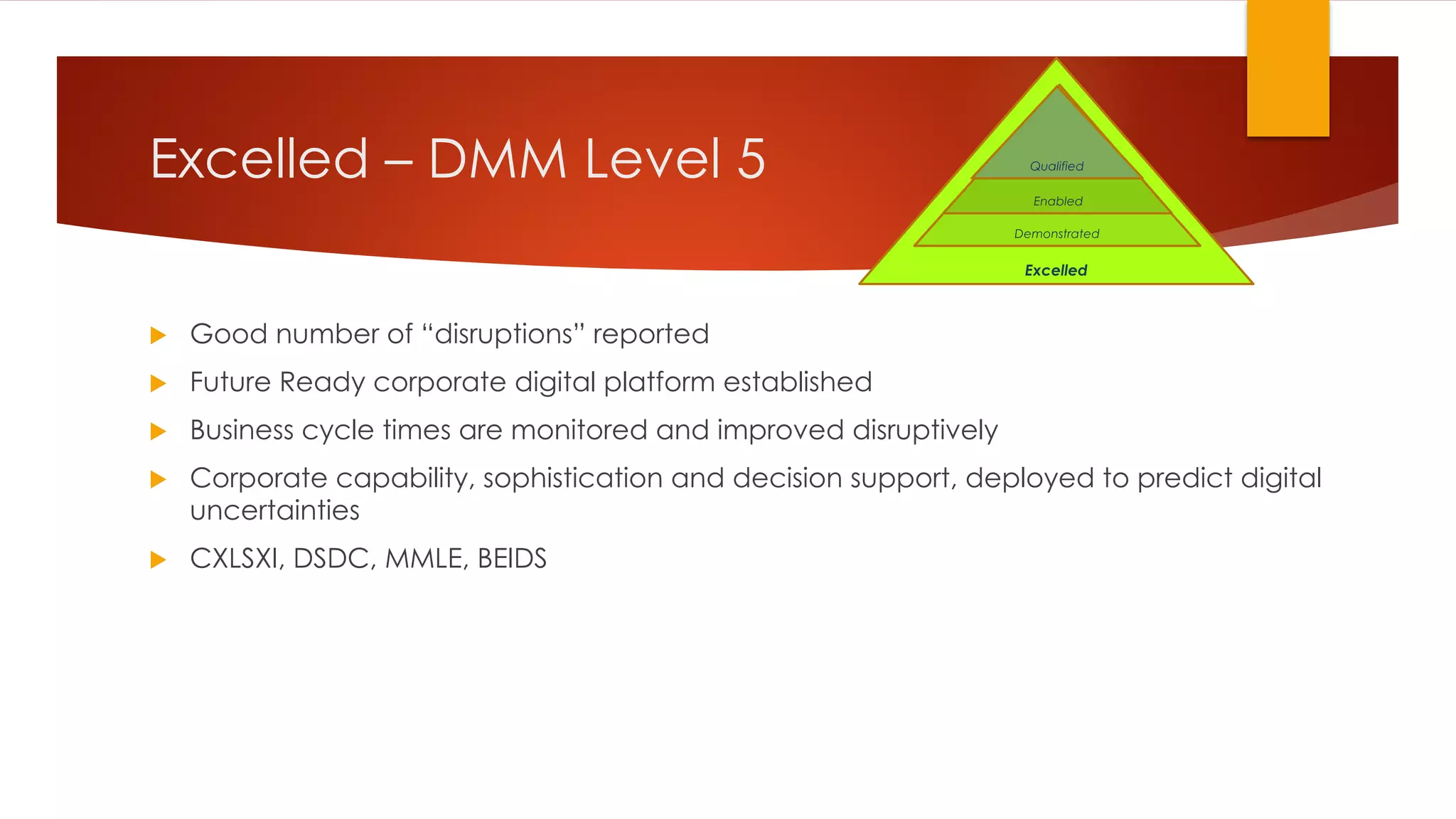 Digital maturity model overview | PDF