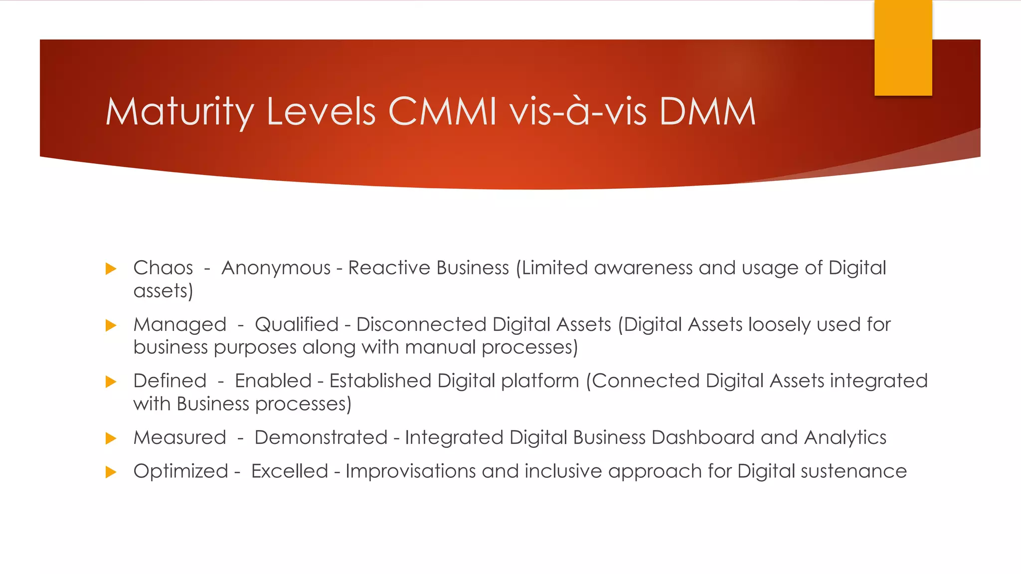 Digital maturity model overview | PDF