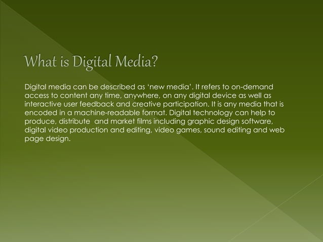 Digital media investigation | PPT