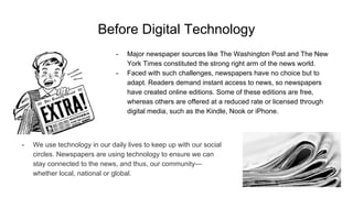 Digital media literacy final project slides | PPT