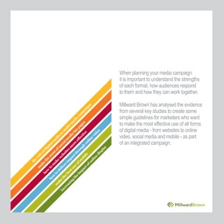 Digital Media Planning: Some evidence based guidelines | PDF
