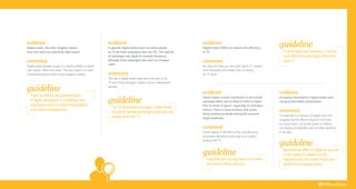 Digital Media Planning: Some evidence based guidelines | PDF