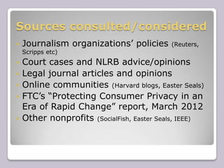 Digital media policy presentation | PPTX