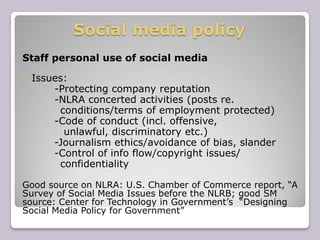 Digital media policy presentation | PPTX