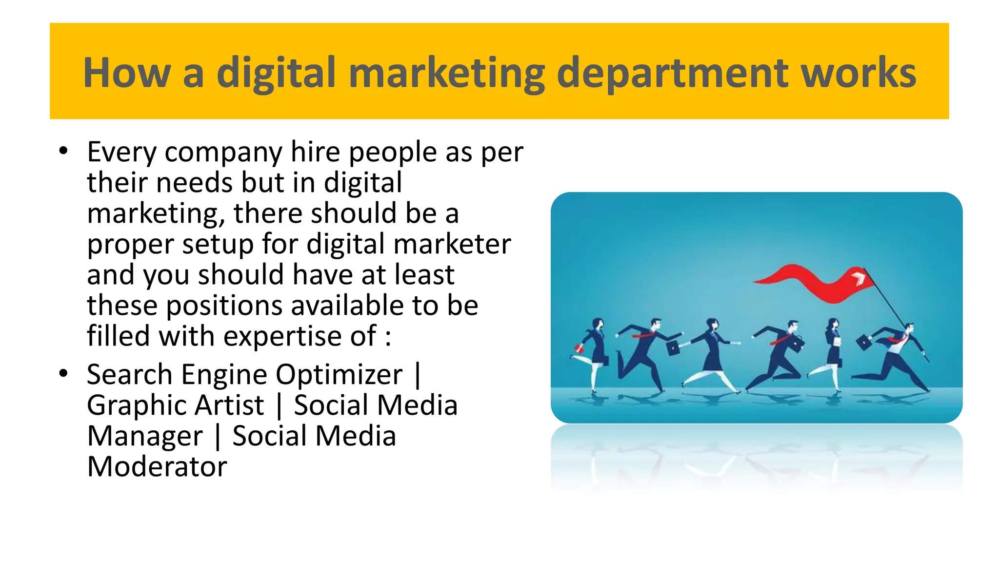 Digital Media Team Structure and Hierarchy | PDF