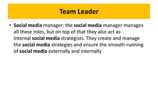 Digital Media Team Structure and Hierarchy | PDF