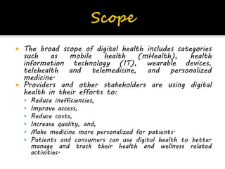 Digital medicine: A Way to High Tech Health | PPT