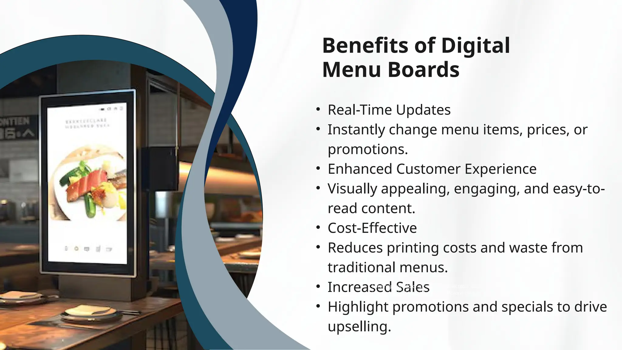 Digital Menu Boards In Delhi - Romio Technologies | PPT