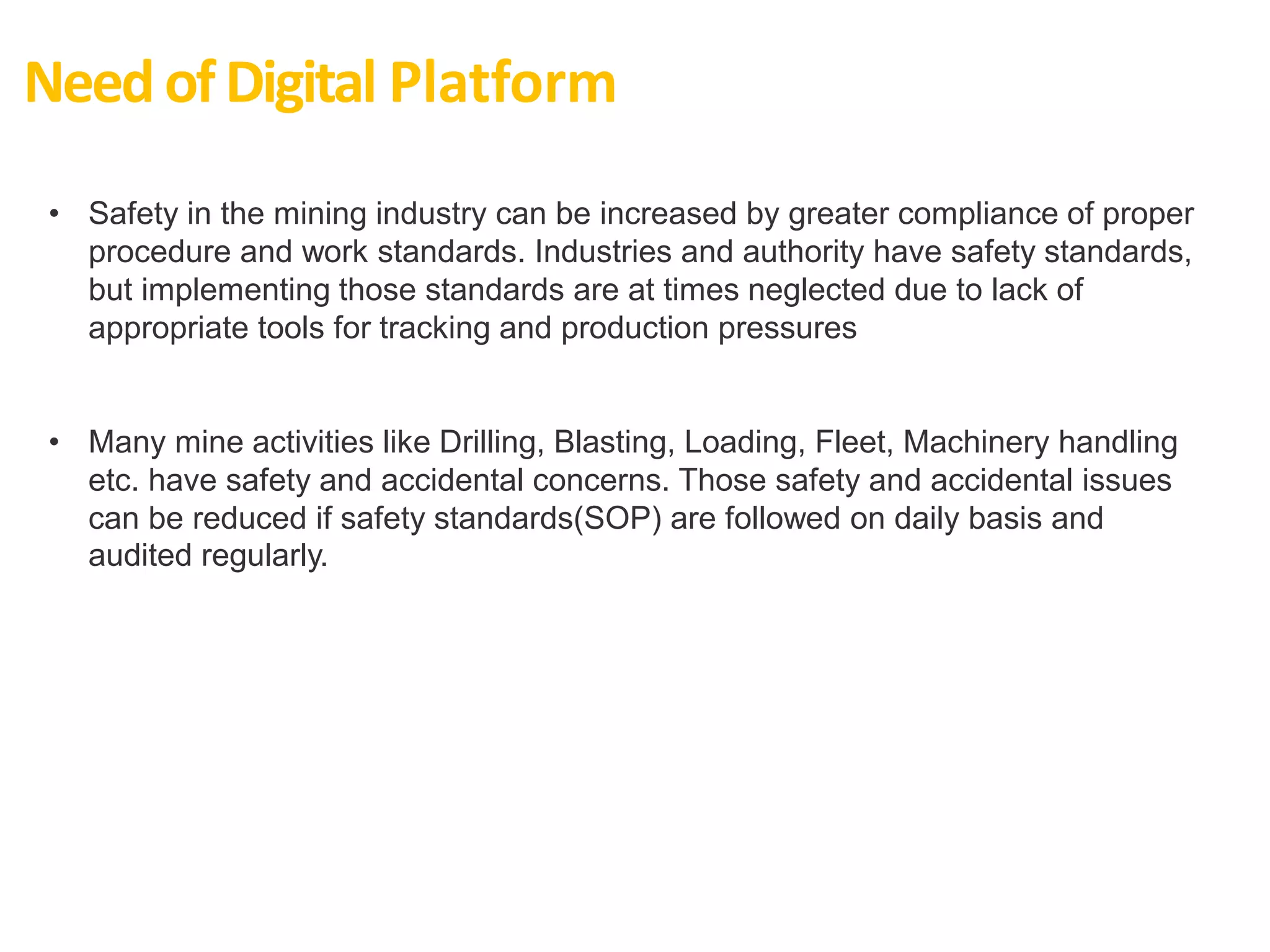 Custom Checklists for Mining Industry | PDF