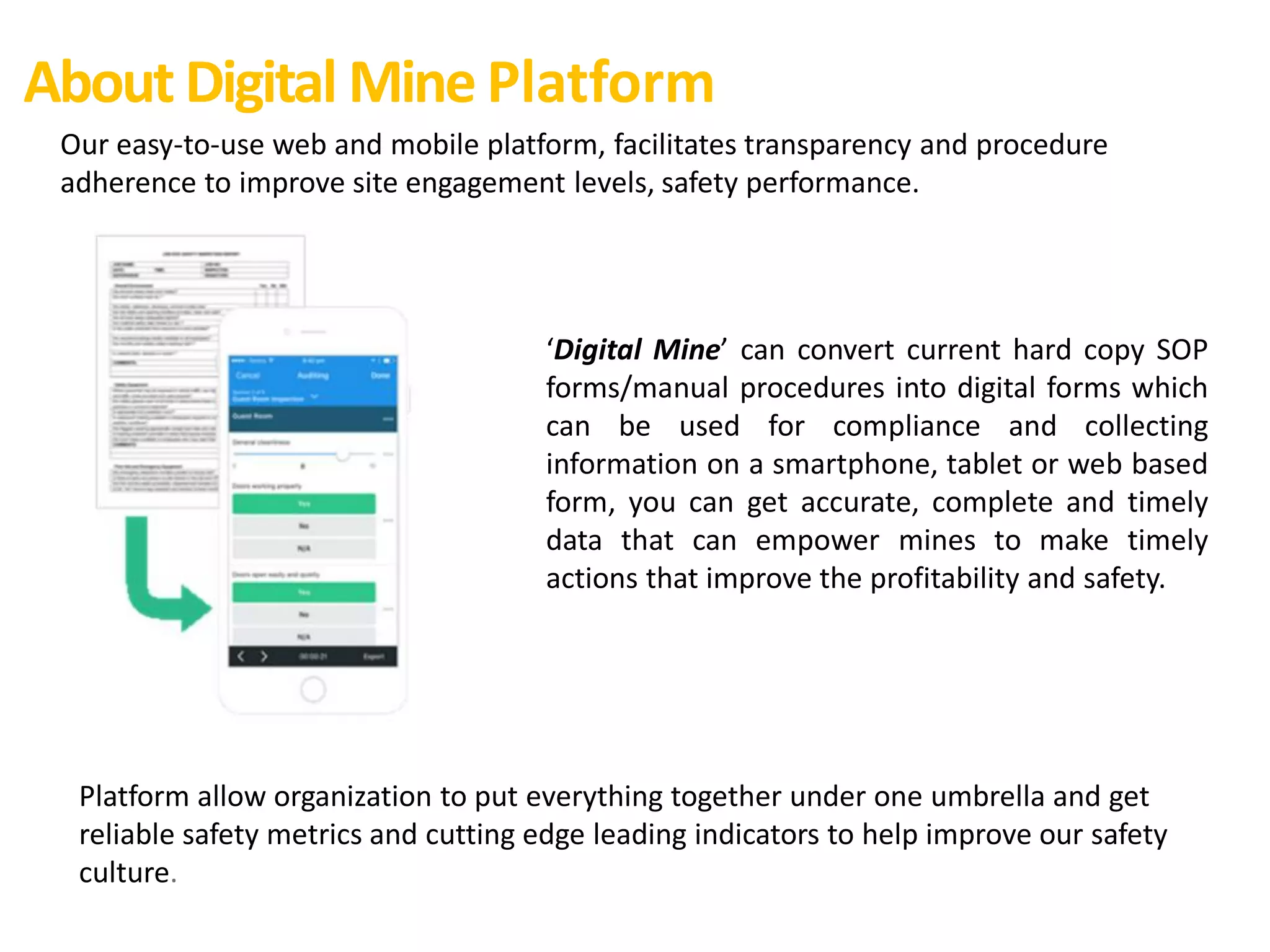 Custom Checklists for Mining Industry | PDF