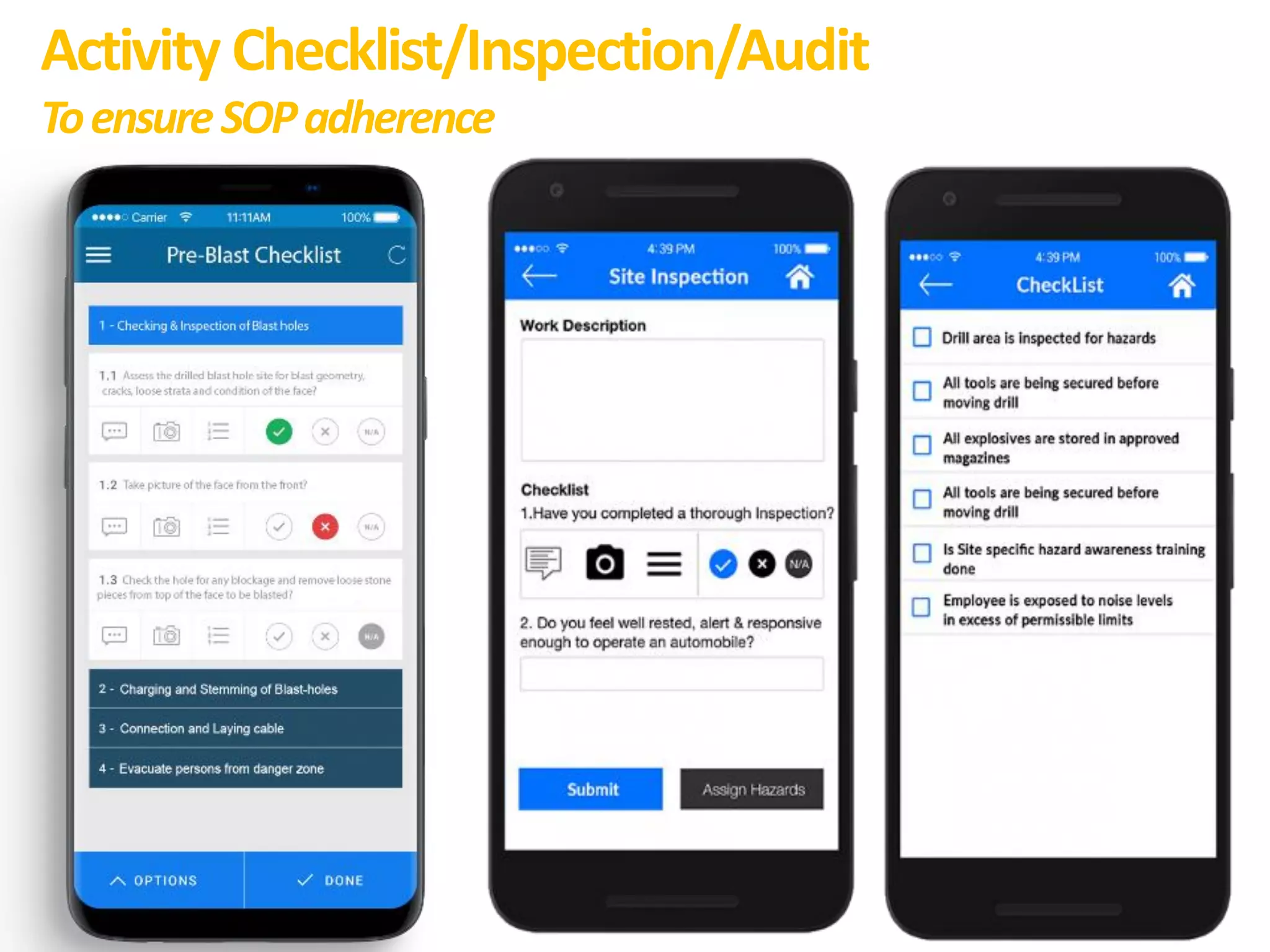Custom Checklists for Mining Industry | PDF