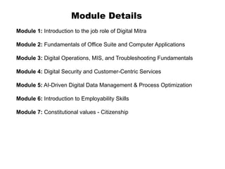Digital Mitra Traininfsfsfsfsfsdffffffff | PPT
