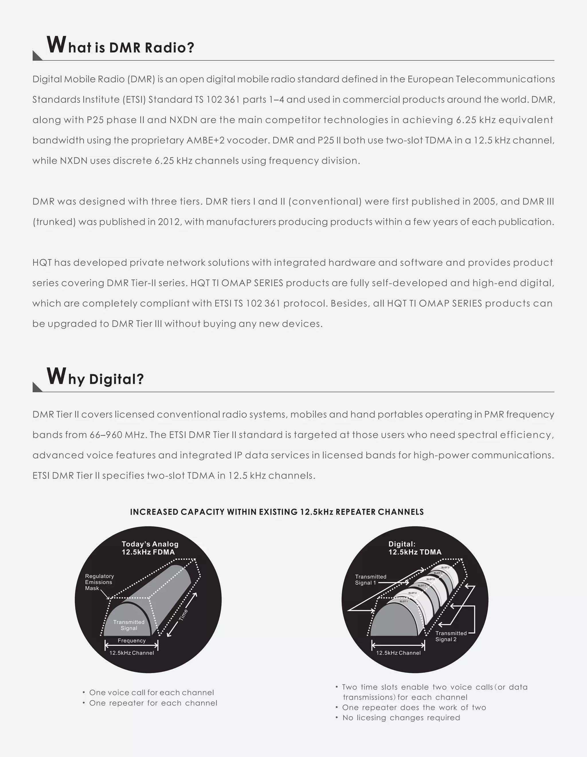 Digital Mobile Radio Solutions | PDF
