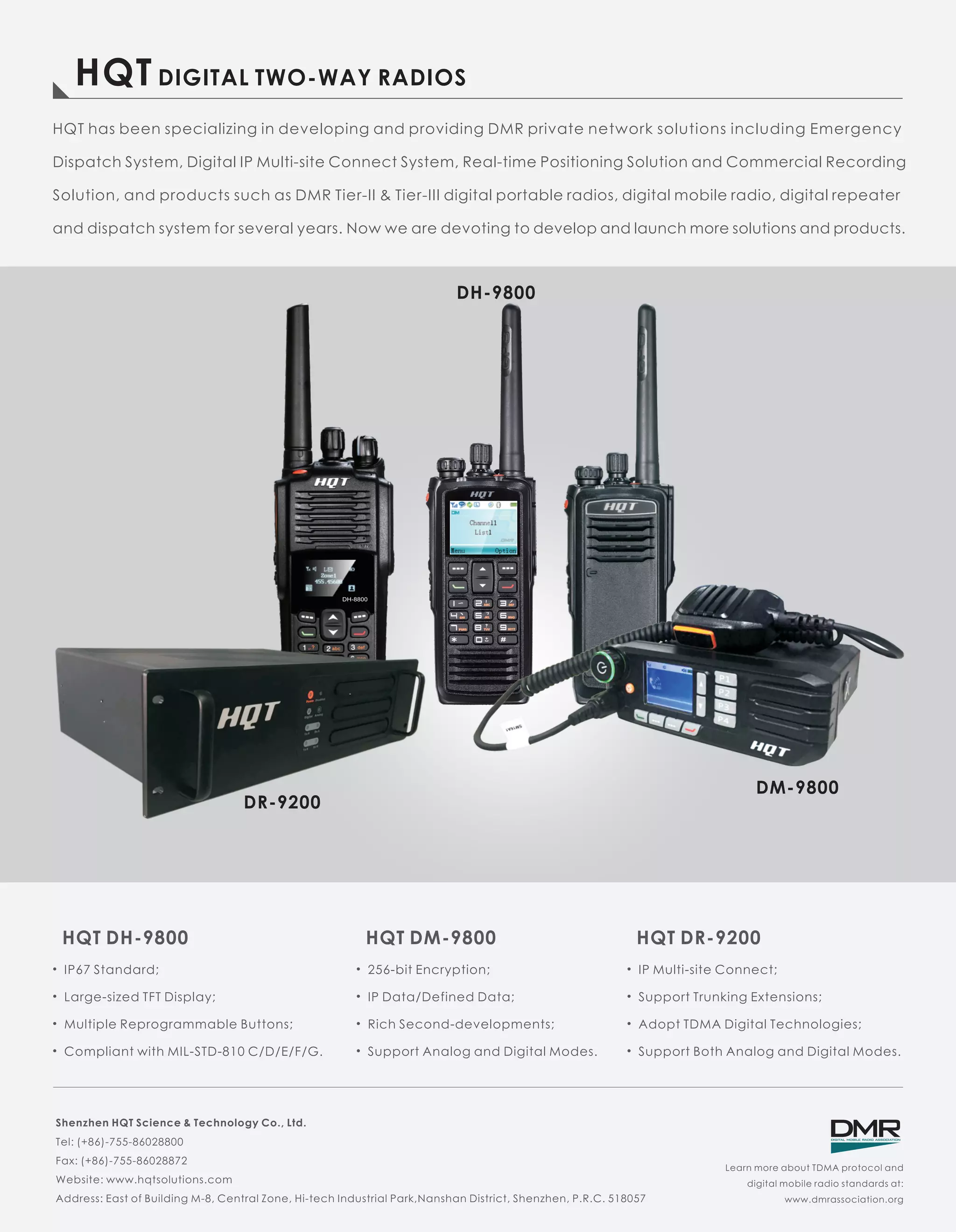 Digital Mobile Radio Solutions | PDF