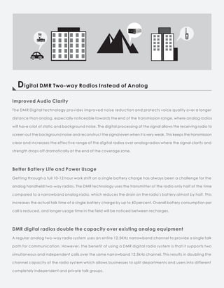 Digital Mobile Radio Solutions | PDF