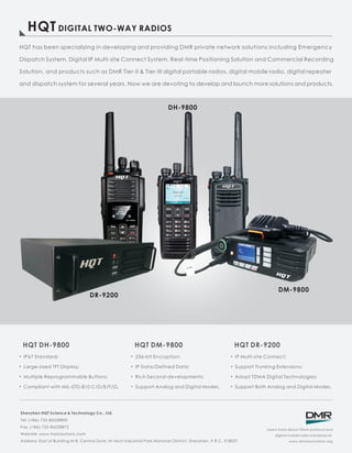 Digital Mobile Radio Solutions | PDF
