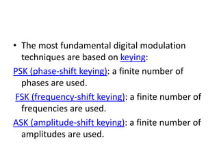 Digital modulation | PPT