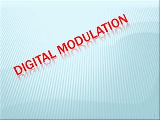 Digital modulation | PPT