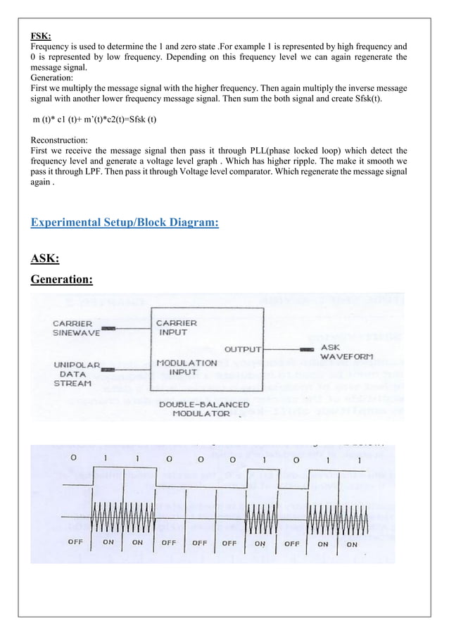 Digital modulation | PDF