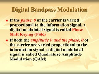 Digital Modulation and various technique | PPT