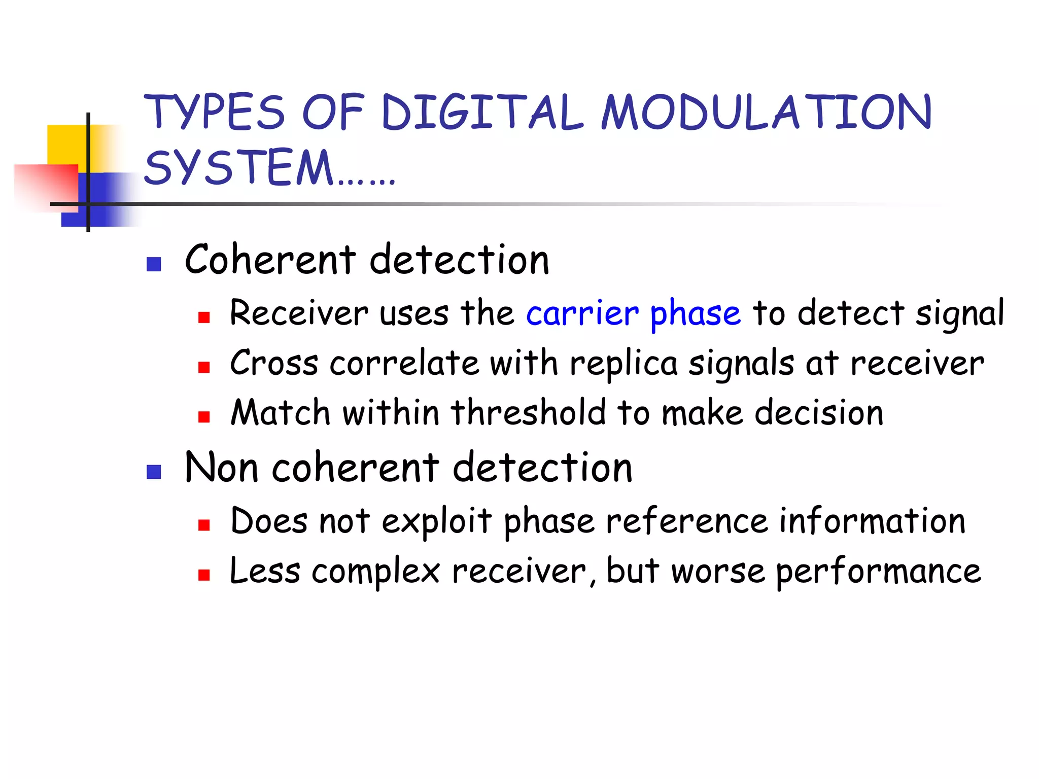 Digital modulation basics(nnm) | PDF
