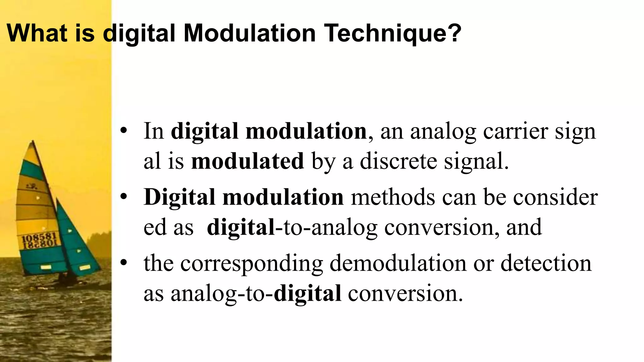 Digital Modulation Technique Pptx