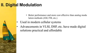 Digital modulation technique | PPTX