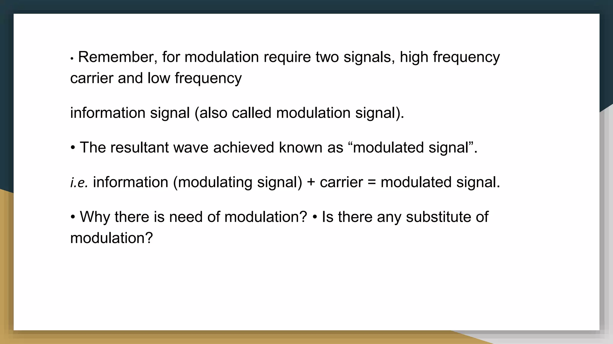 Digital modulation techniques | PPTX