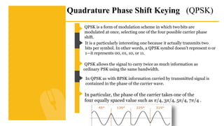 Digital modulation techniques | PPTX