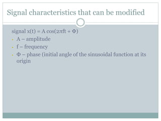 Digital modulation techniques sys | PPT