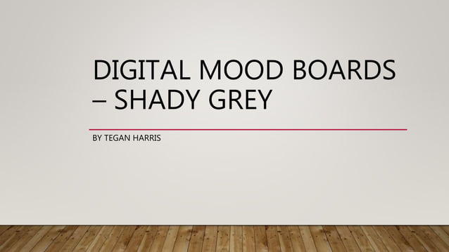 Digital mood board | PPT