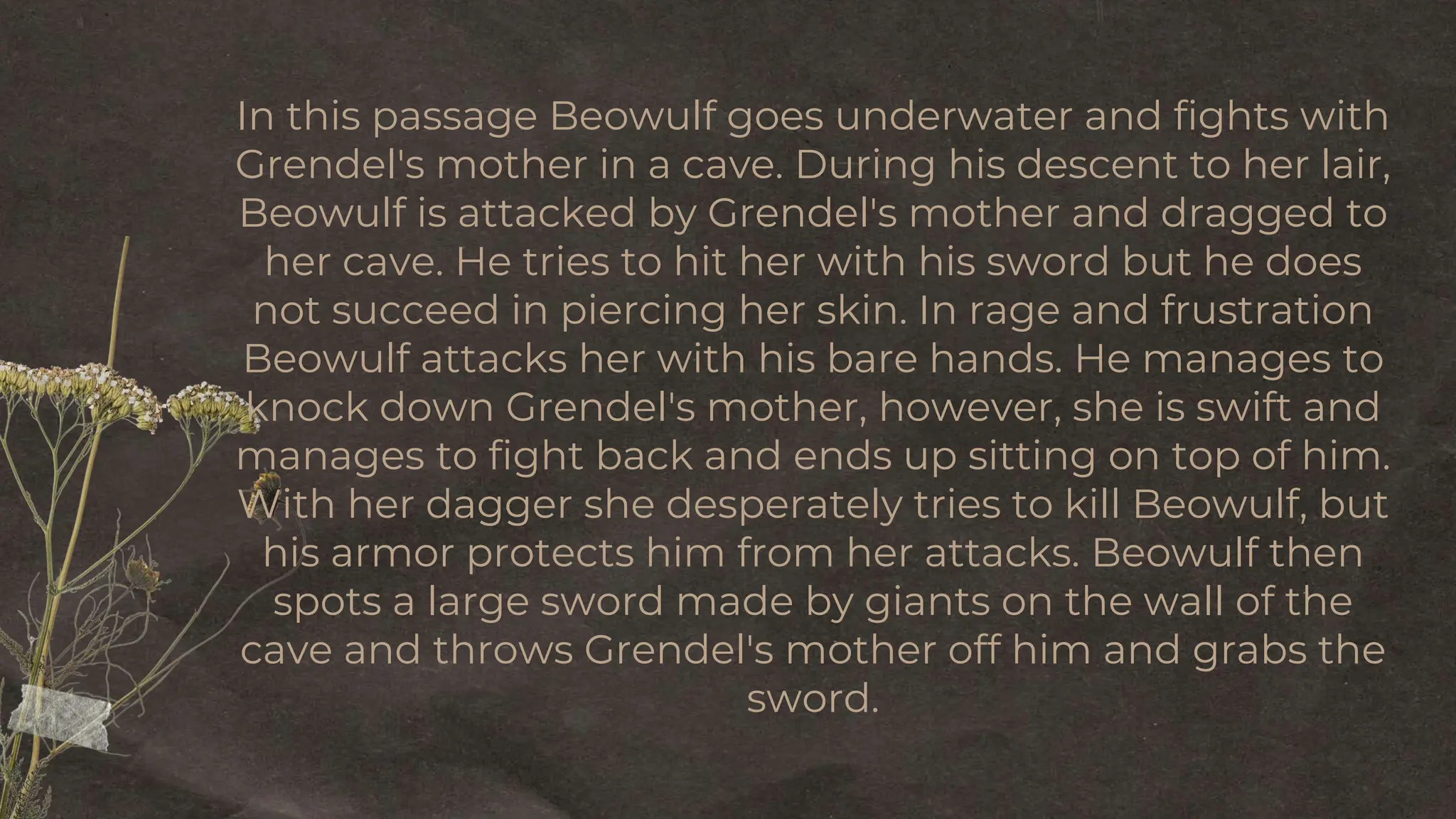 Presentation about Battle of grendels mother.pptx