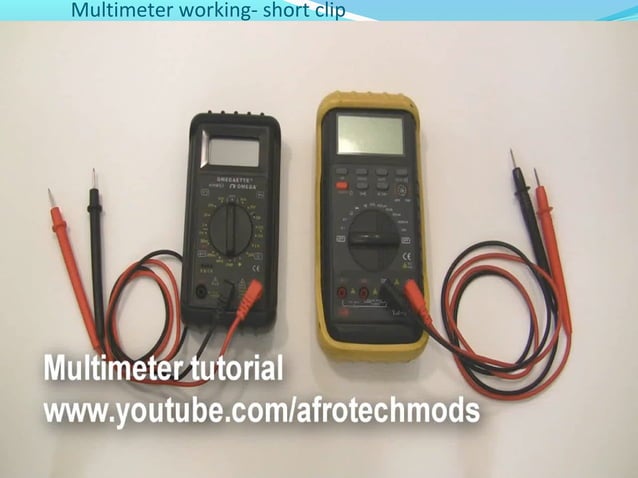 Digital multimeter | PPT