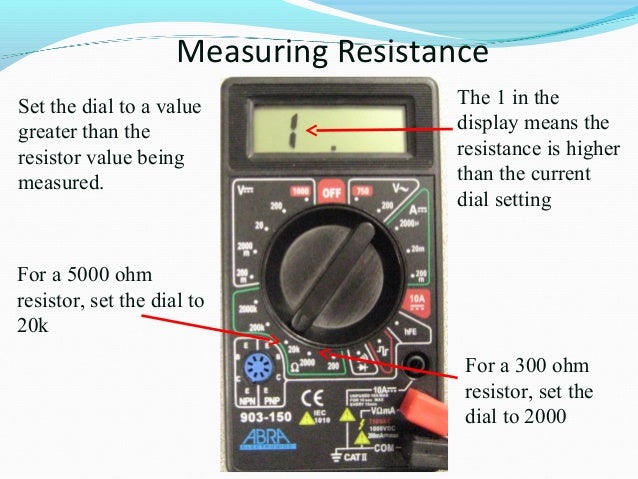 Digital multimeter