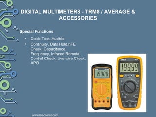 Digital multimeter | PPT