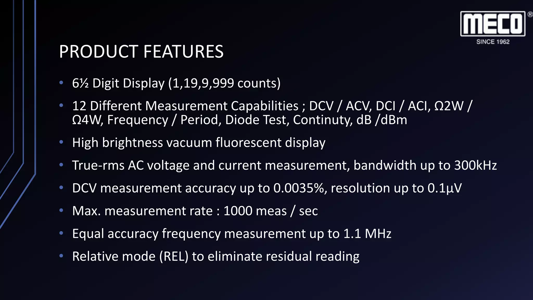 Digital Multimeter by Mecoinst | PPTX