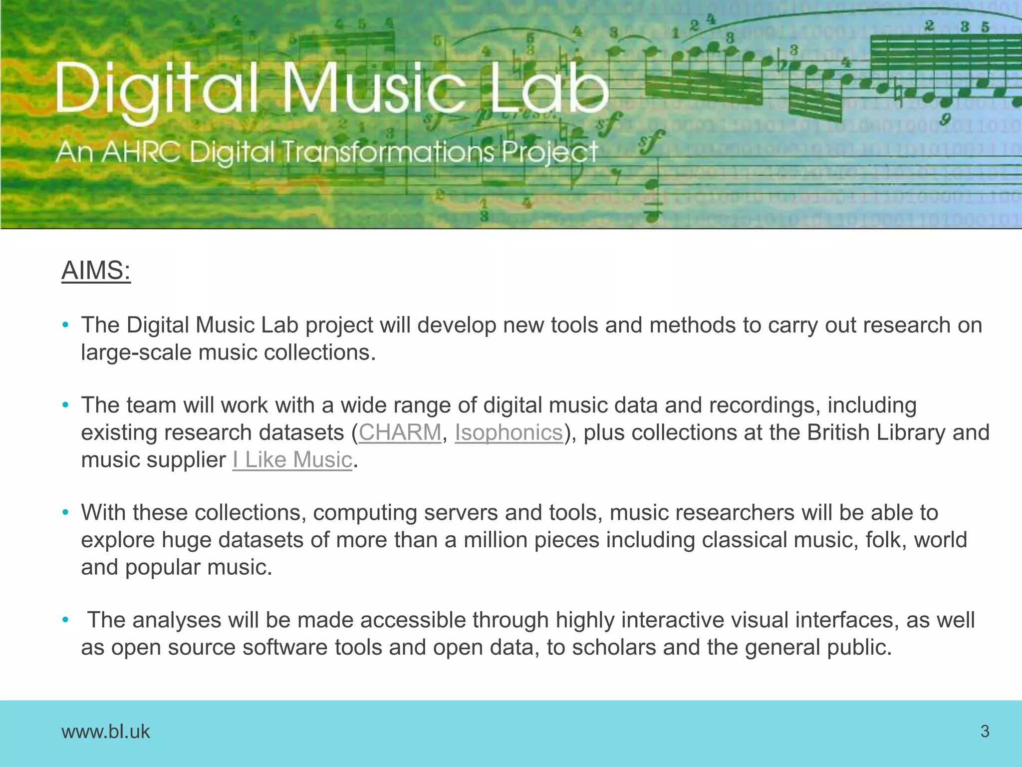Digital music lab bl presentation 1 | PPTX | Computing | Technology ...