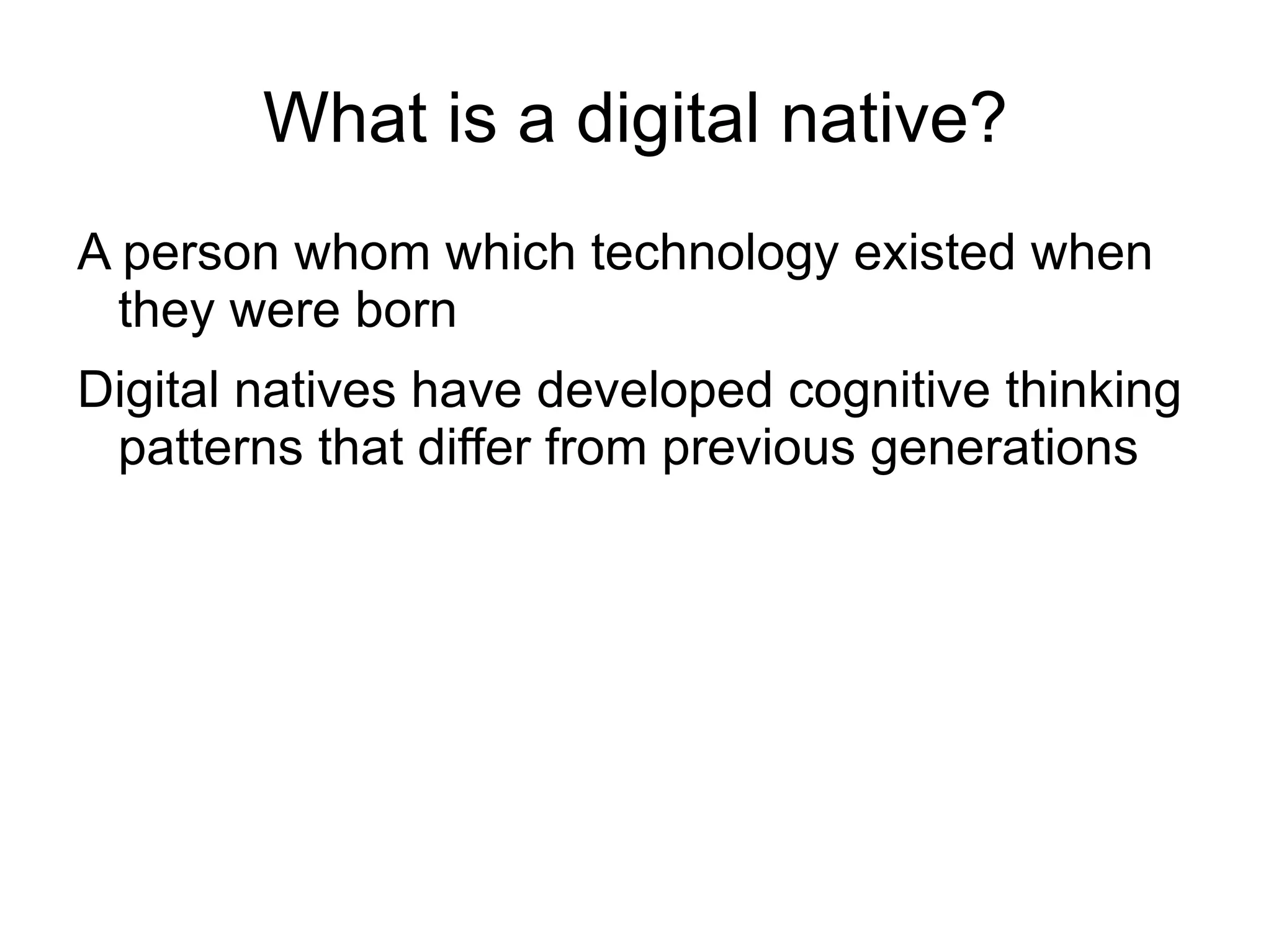 Digitalnative | PPT