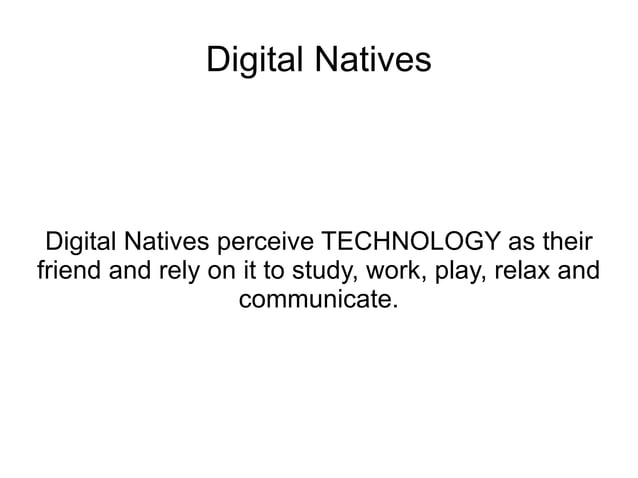 Digital Native | ODP