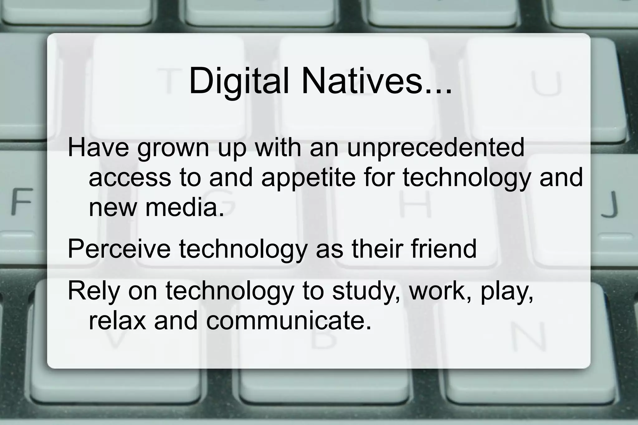 Digital Native | ODP | Online Education | Education