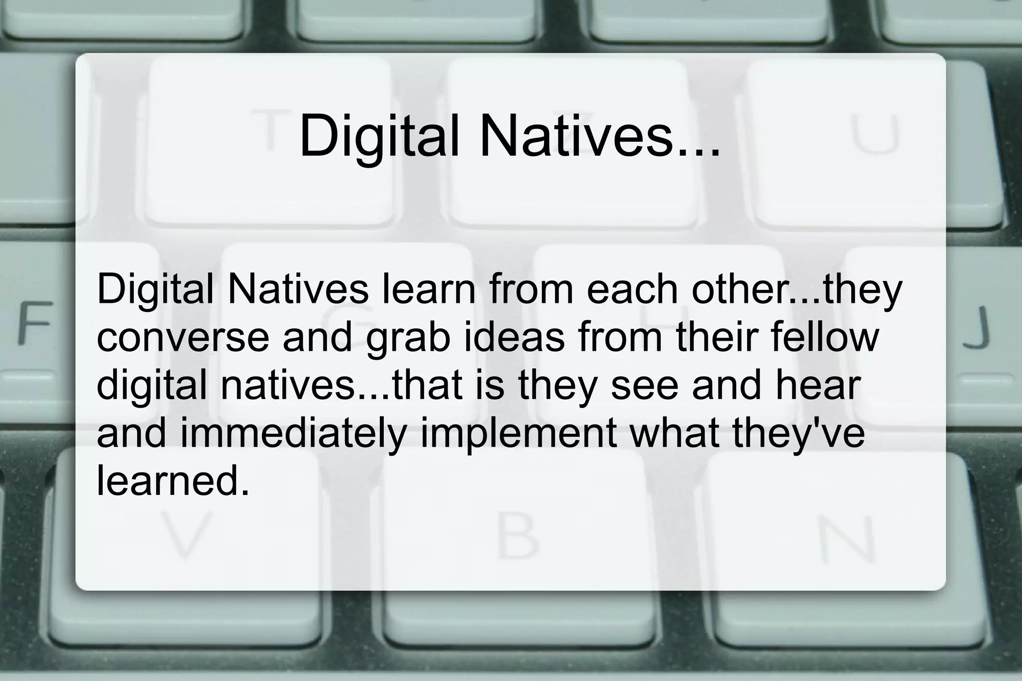 Digital Native | ODP | Online Education | Education