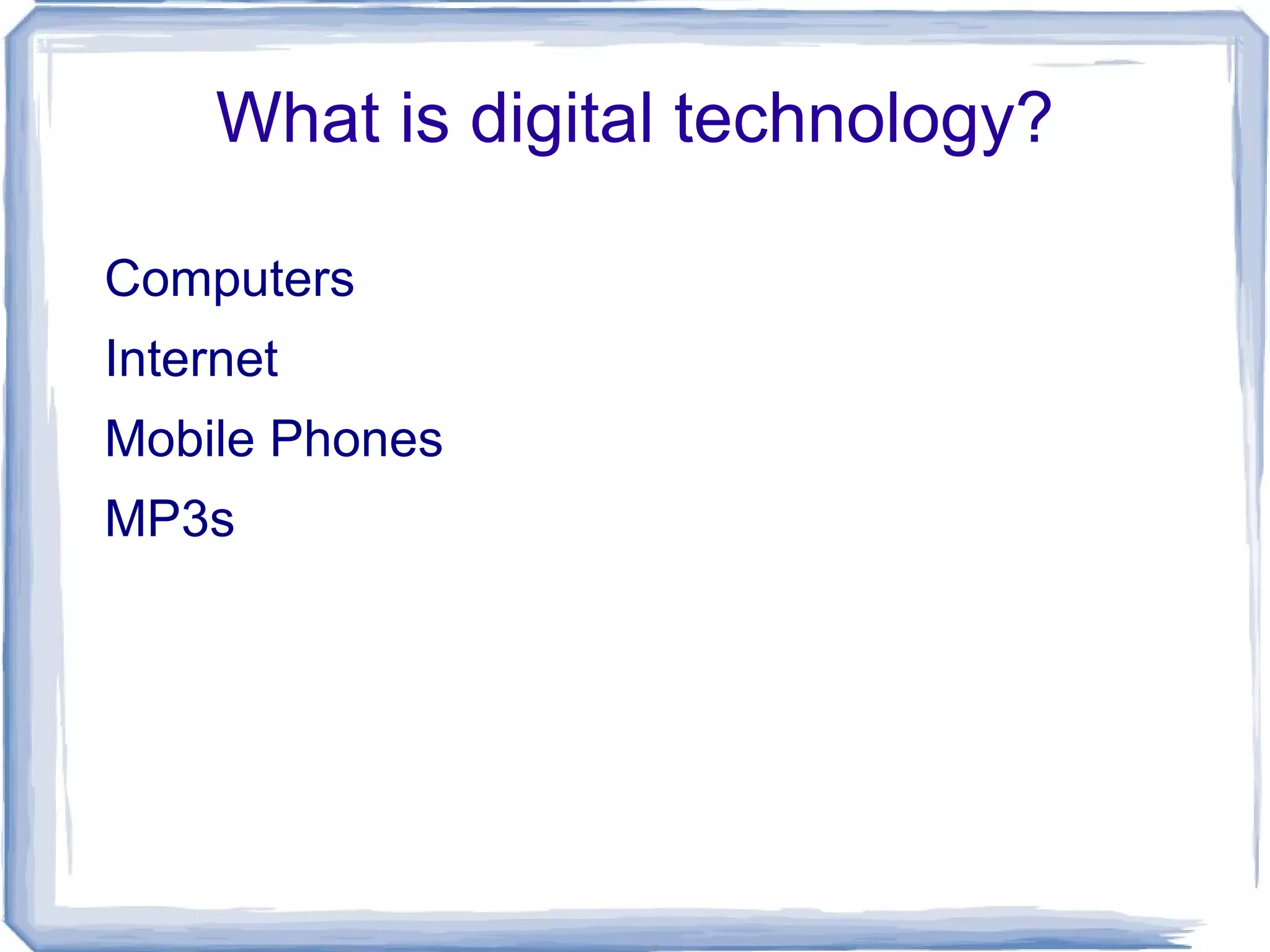 Digital Natives | ODP | Technology & Computing