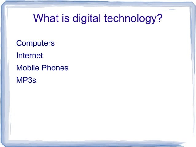 Digital Natives | ODP | Technology & Computing