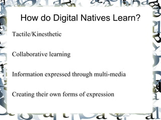 Digital Natives | ODP | Technology & Computing