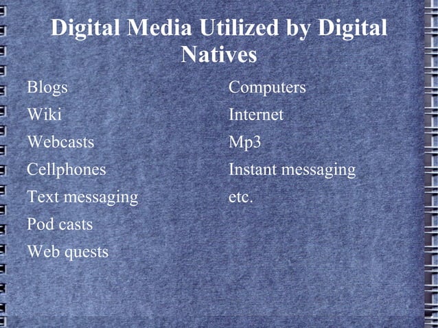 Digital Natives | PPT