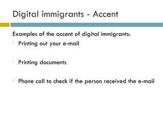 Digital natives, | PPT