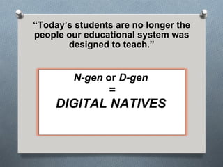 Digital natives digital immigrants | PPT