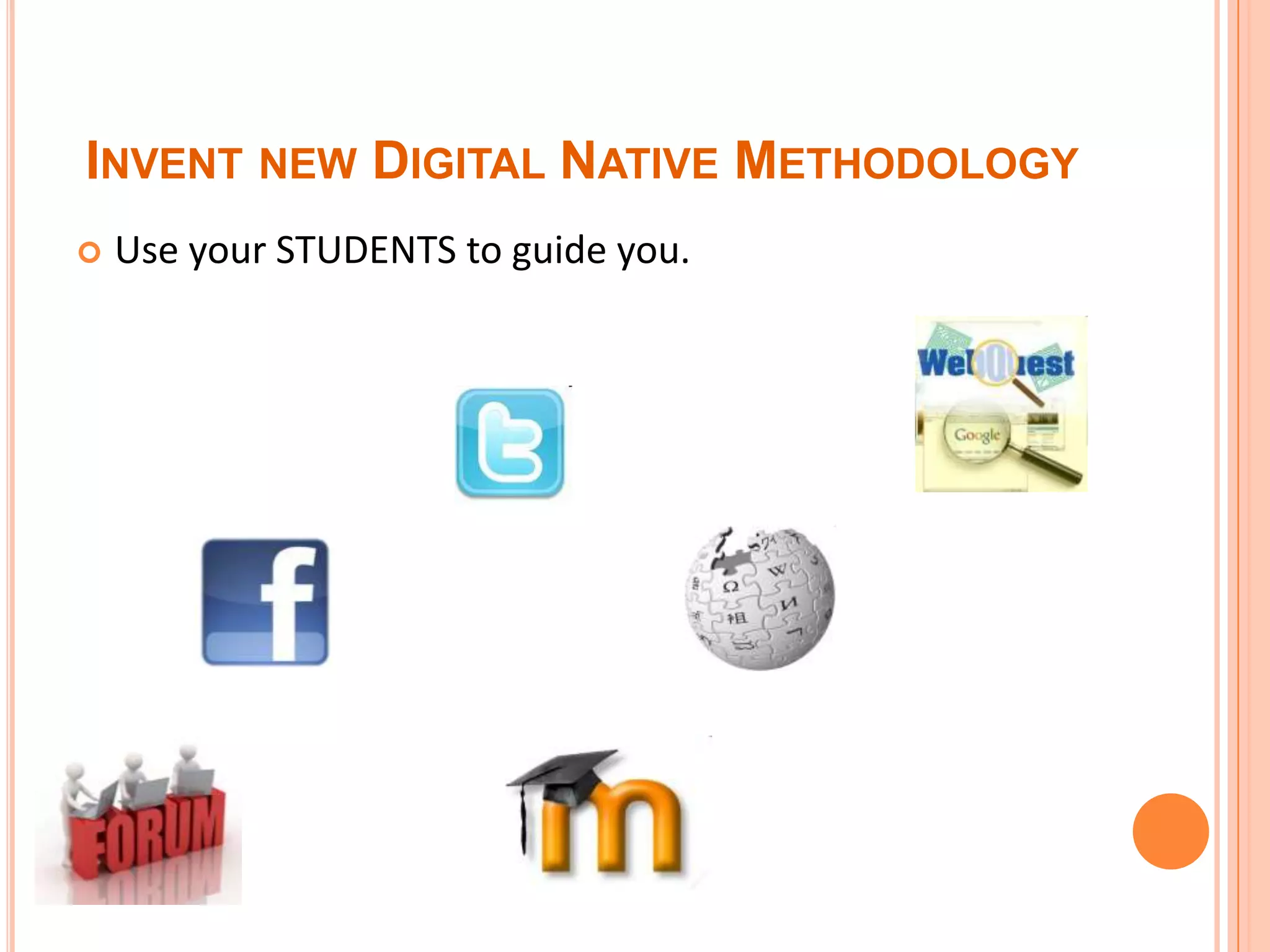 Digital natives, digital immigrants marc prensky | PPTX