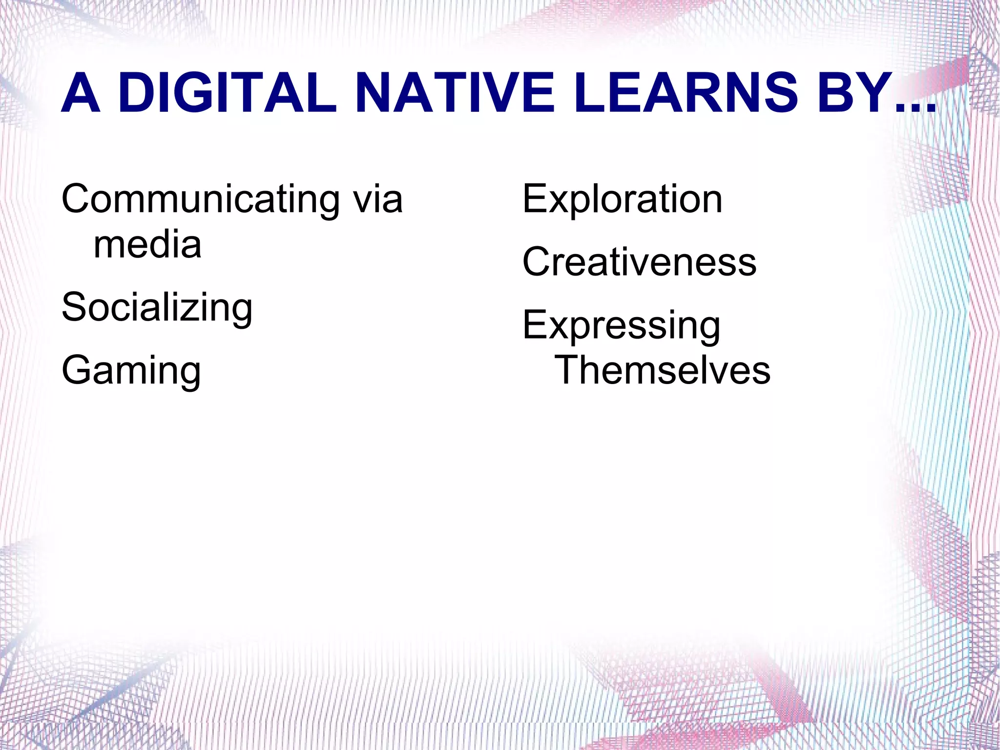 Digital Native Slideshow | ODP